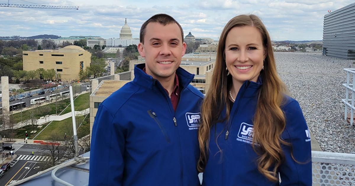 Joe & Katelyn start their national YF&R term | Michigan Farm Bureau ...