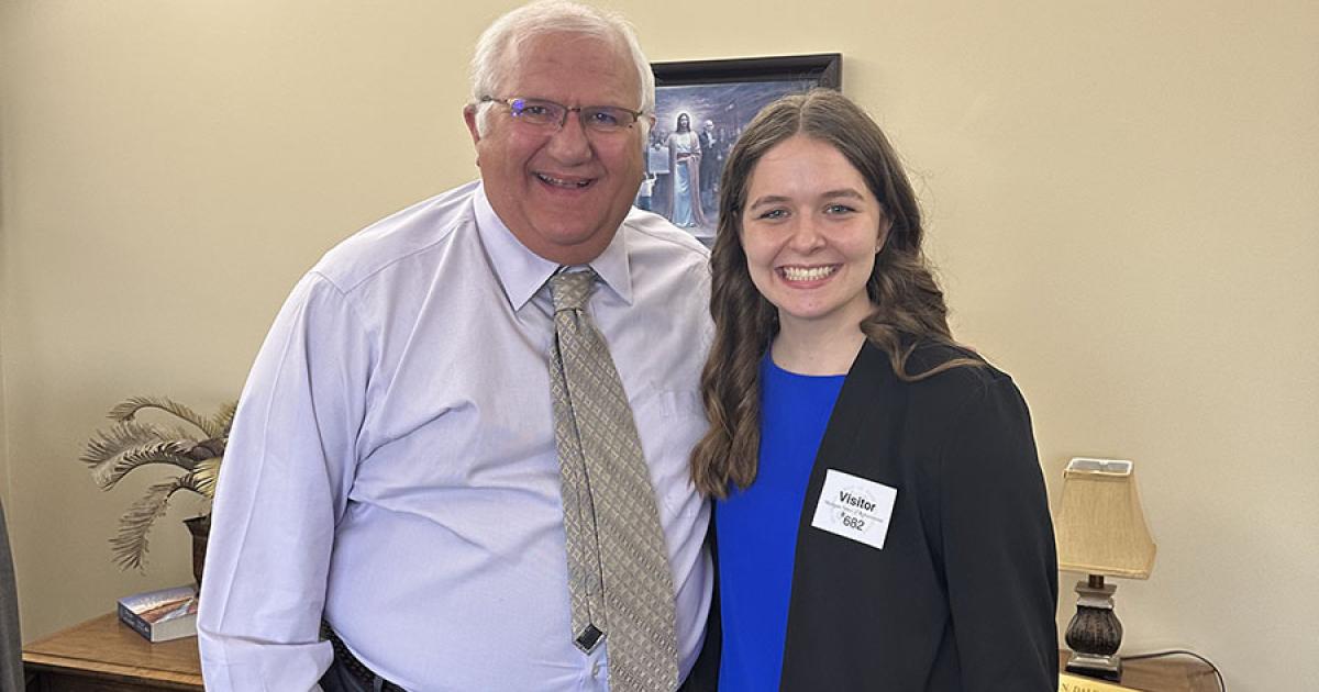 A day at the capitol with Farm Bureau intern Alexis Wheeler | Michigan ...