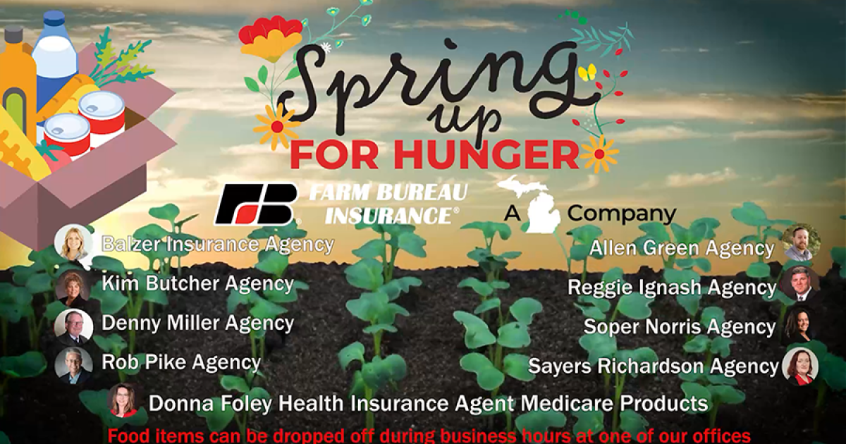 ‘Spring Up For Hunger’ raising food, awareness in Tuscola | Michigan ...
