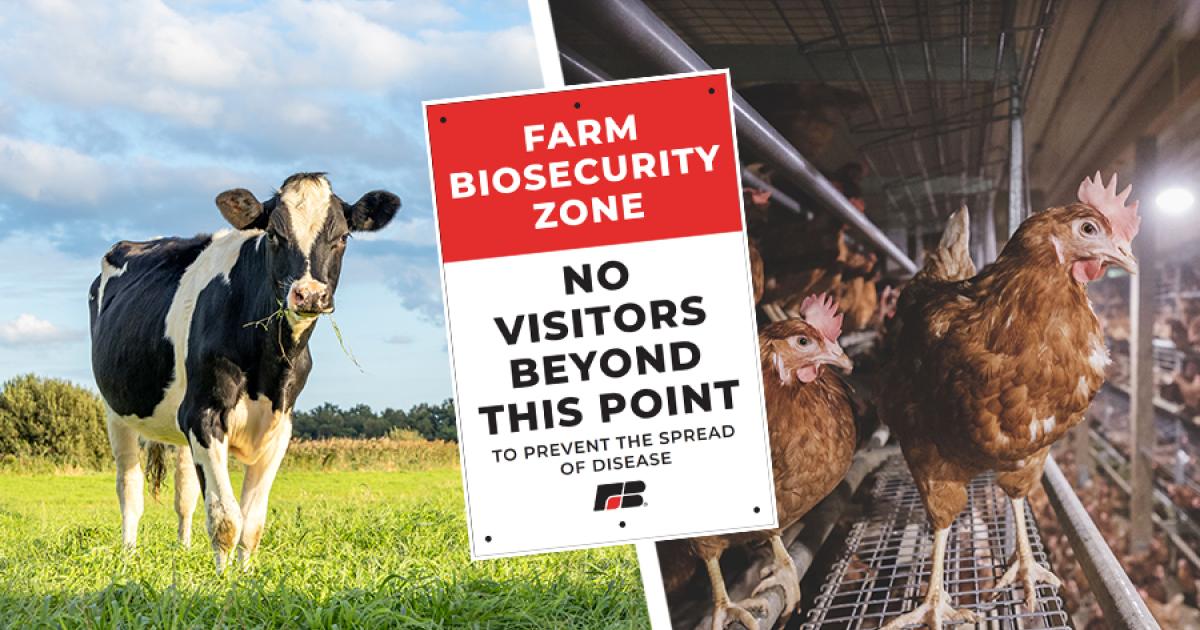 Free biosecurity signs available to Farm Bureau members | Michigan Farm ...