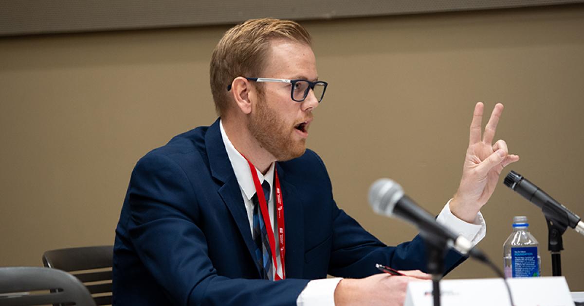 Oceana County's Jasper Cunningham takes home YF Discussion Meet prize ...